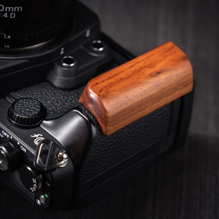 Nikon Df Handgrip - Luxurious Wooden Grip YW Edition