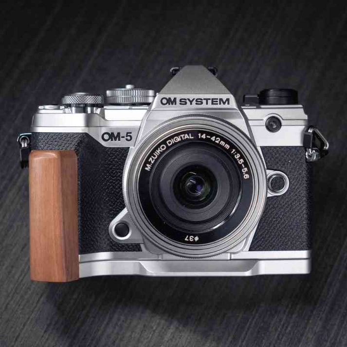 Olympus OM5 Grip Wood YW Design