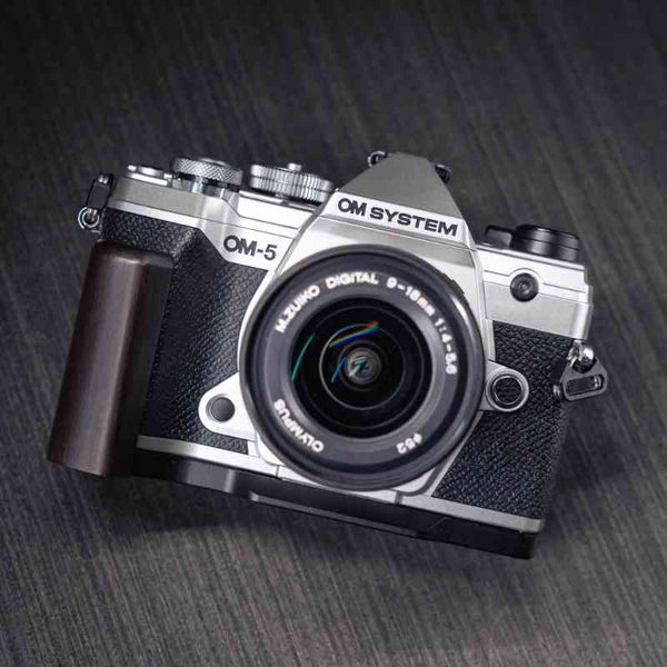 Olympus OM5 Grip Wood YW Design