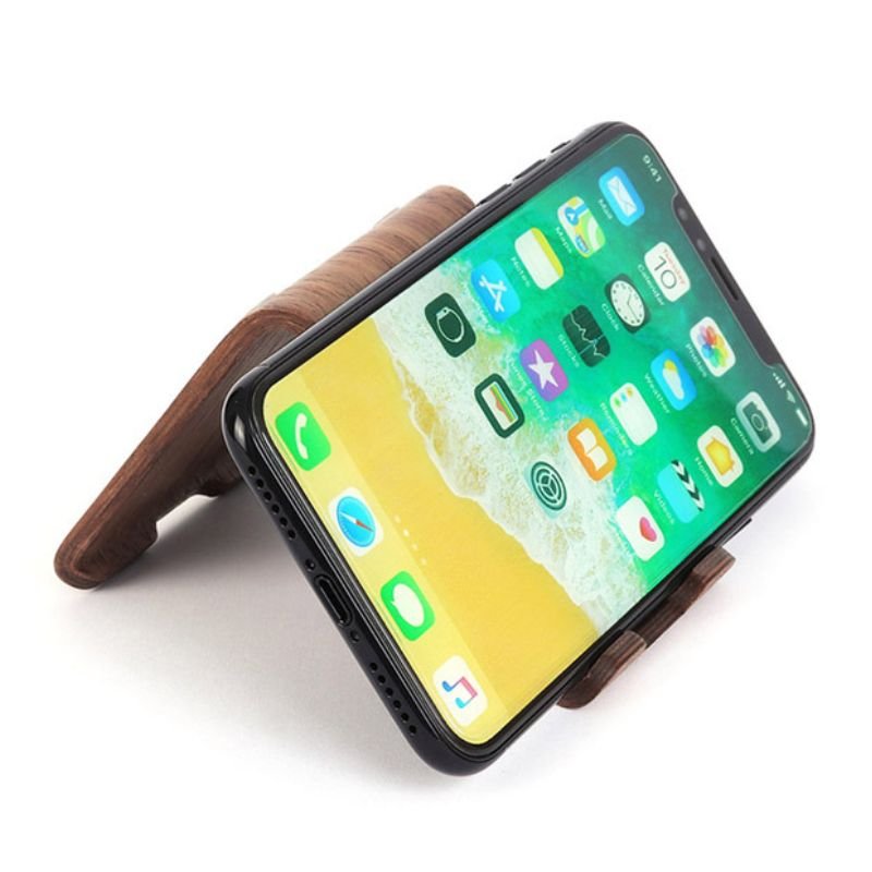 Wooden iPhone Stand for Desk - Scandi Style 📱🔥