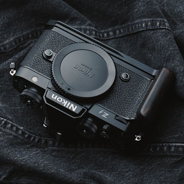 Nikon ZF Grip - Slim Design Aluminum and Hardwood