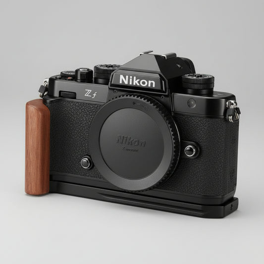 Nikon ZF Grip - Slim Design Aluminum and Hardwood