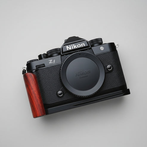 Nikon ZF Grip - Slim Design Aluminum and Hardwood