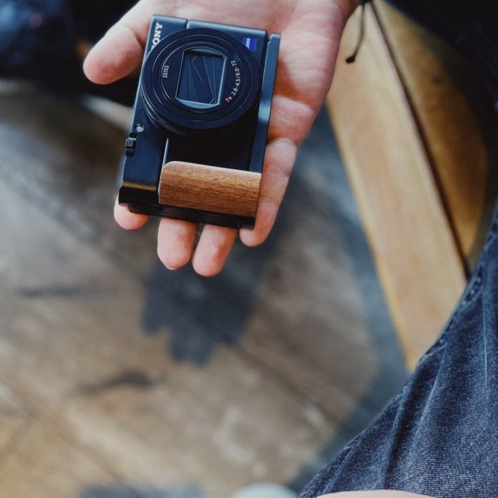 Sony RX100 Grip 📷 Retro Feel, Comfortable Hold 🔥