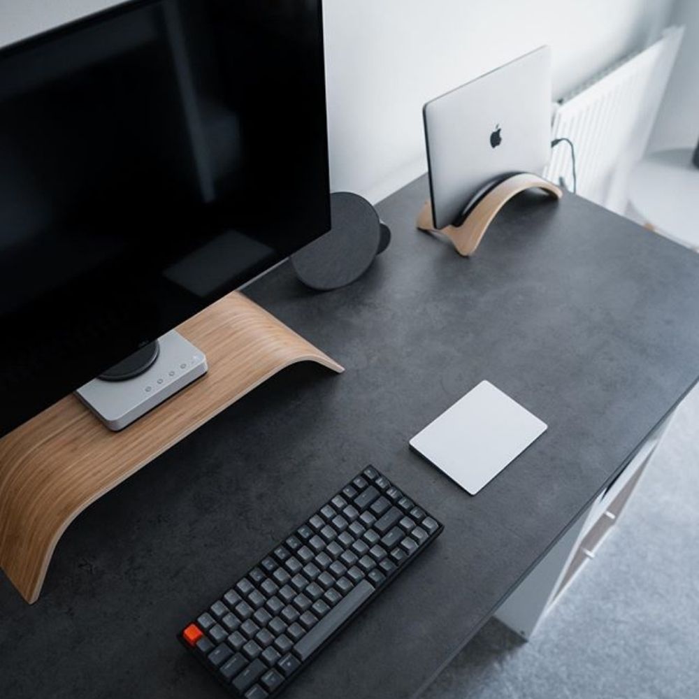 U shaped Monitor Shelf for Desk