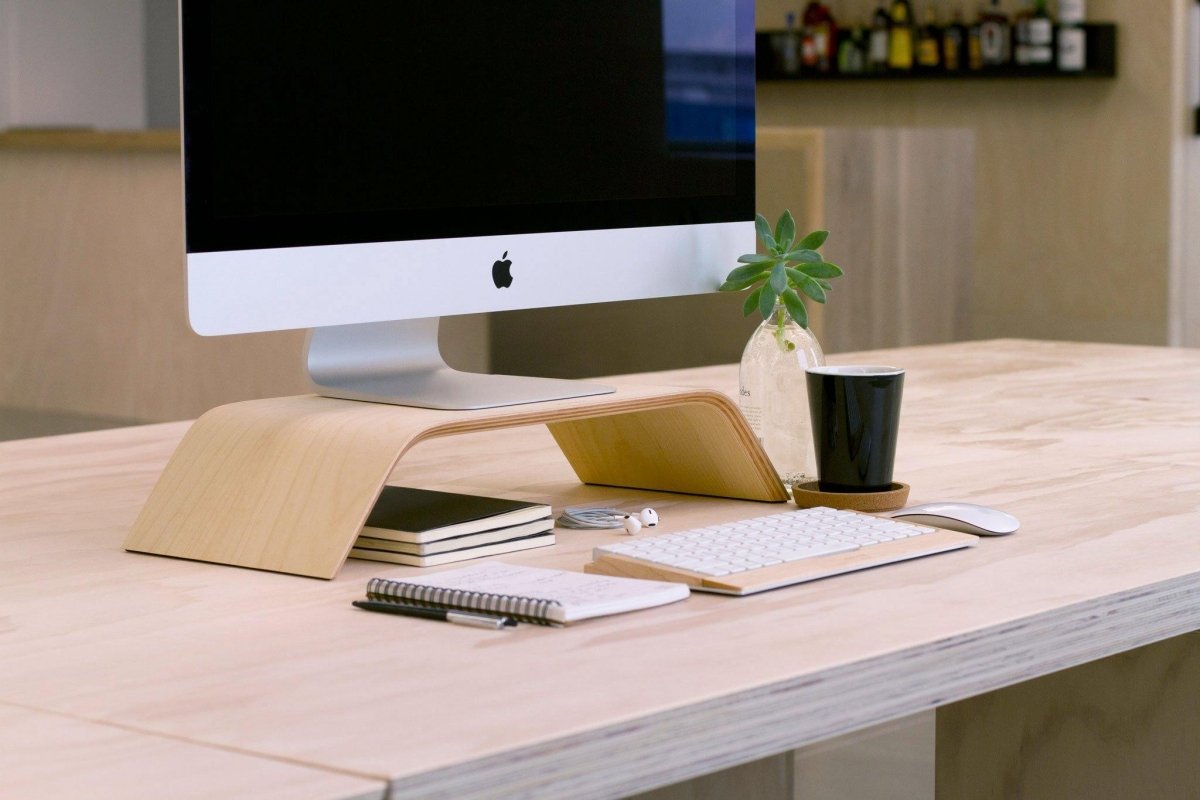 U shaped Monitor Shelf for Desk