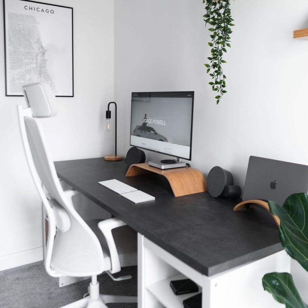 U shaped Monitor Shelf for Desk