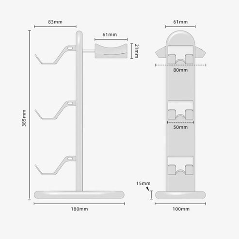 3 Tier Controller Stand Holder for Organized Gaming Setup 🎮