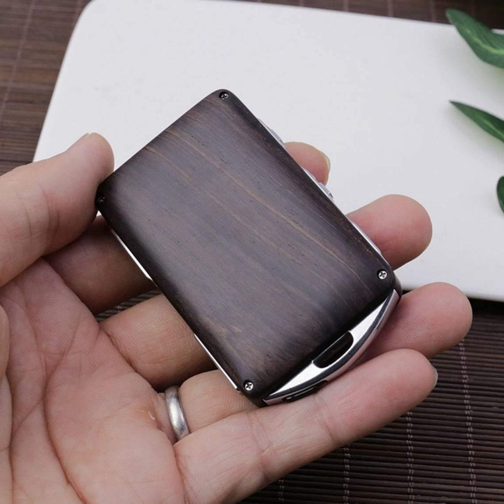 Volvo Car Key Wooden Case Cover Fob with Wristlet 🚗 🌳 🔑