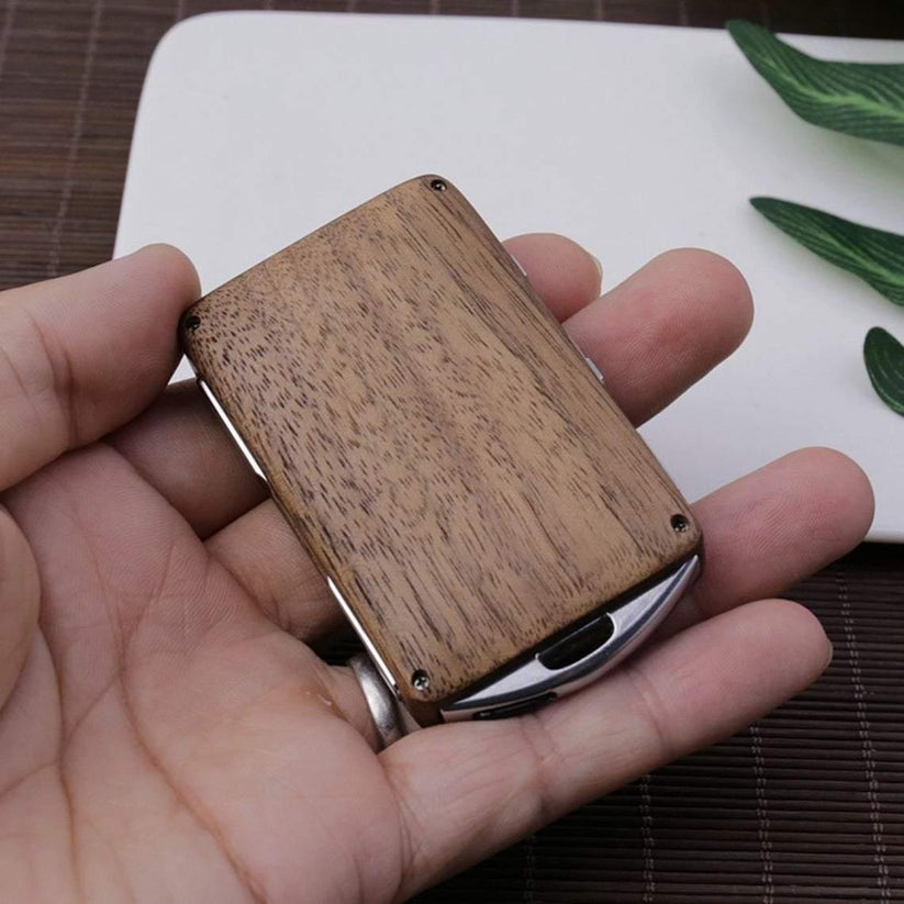 Volvo Car Key Wooden Case Cover Fob with Wristlet 🚗 🌳 🔑