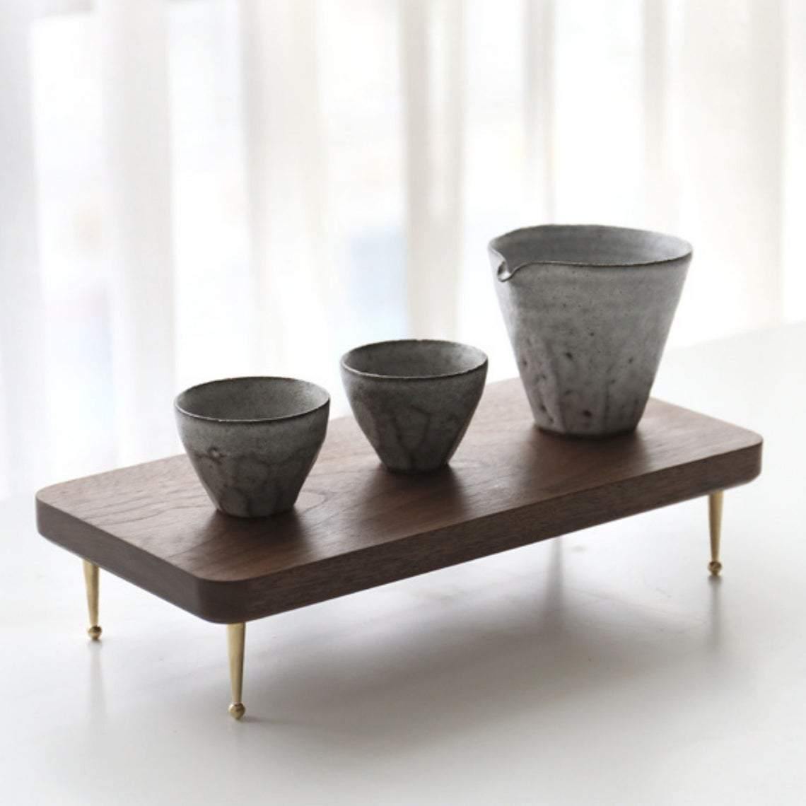 Stylish Brass Leg Monitor Holder for Desk with USB Ports 💻