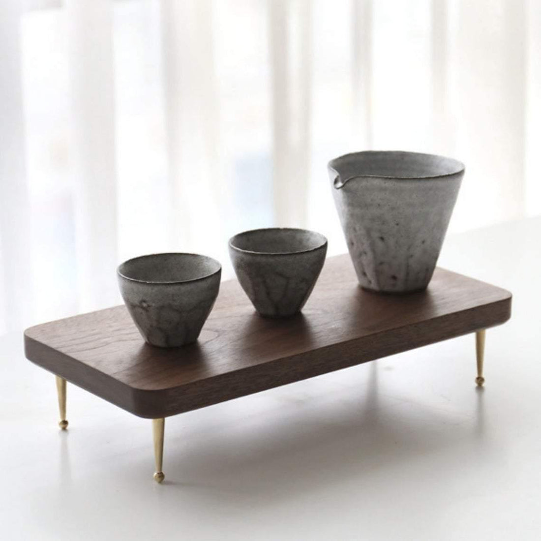 Stylish Brass Leg Monitor Holder for Desk with USB Ports 💻