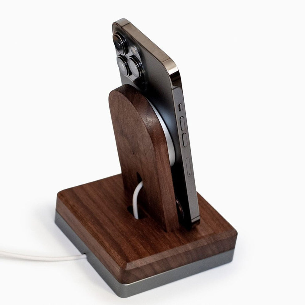 Exclusive Wood MagSafe Stand for iPhone 🌳📱 iWoodStore