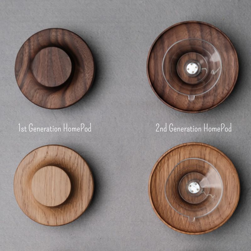 Best wooden Apple HomePod Stand - Oak & Walnut Stand 🔈🔥🌳