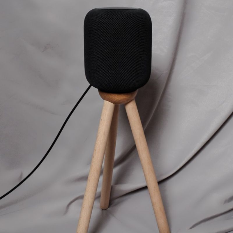 Best wooden Apple HomePod Stand - Oak & Walnut Stand 🔈🔥🌳