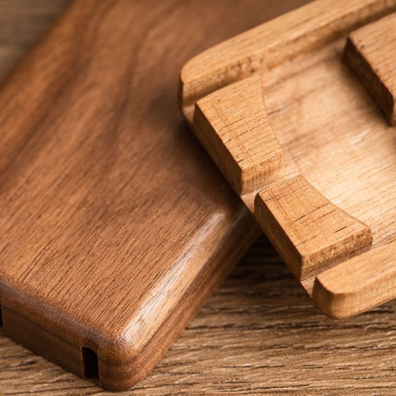 Wooden Apple Watch Stand ⌚ High-Quality Wood Charging Stand