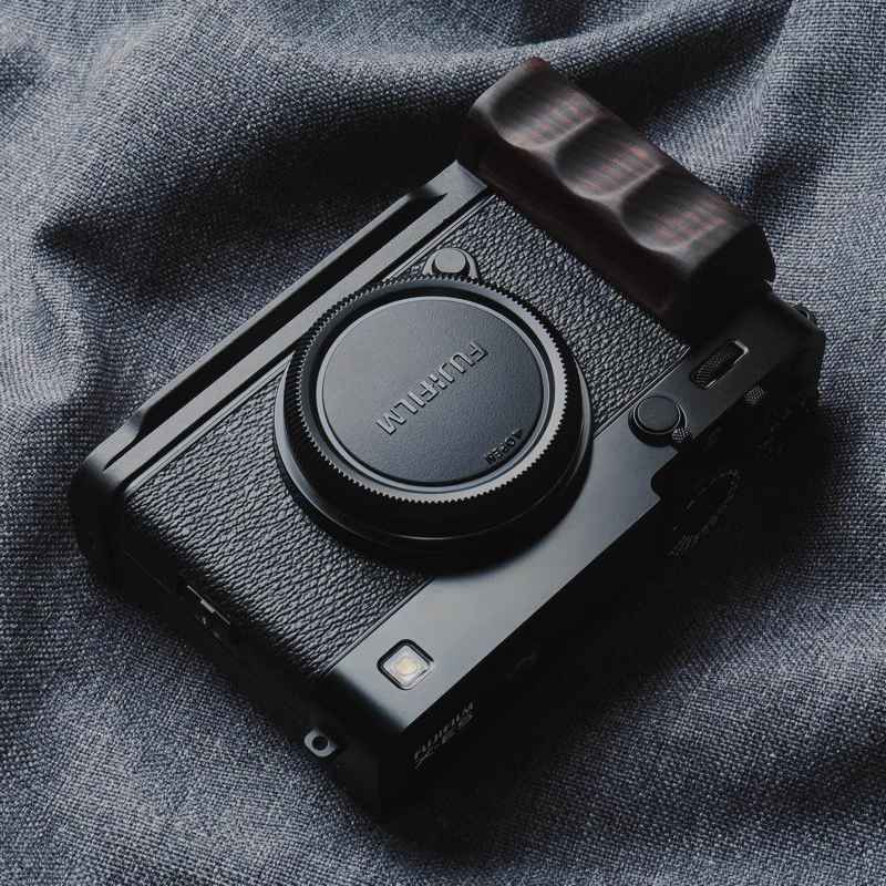 Wooden Fuji X-E5 Grip L-Shape (XE5) - iWoodStore
