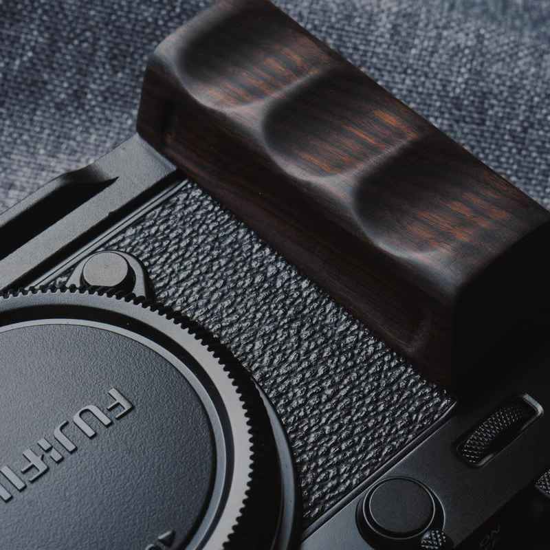 Wooden Fuji X-E5 Grip L-Shape (XE5) - iWoodStore