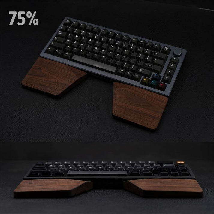 Split Palm Rest Support for Mechanical Keyboards